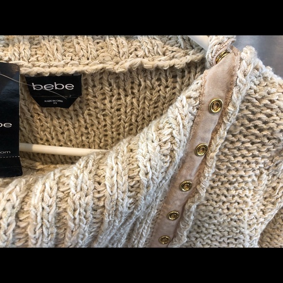 bebe | Sweaters | New With Tags Beautiful Bebe Sweater | Poshmark